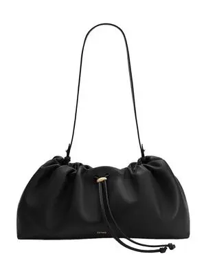 Cuyana Dia Lambskin Leather Bag Black