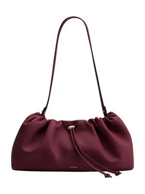 Cuyana Dia Lambskin Leather Bag - Cherry
