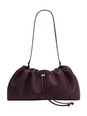 Cuyana Dia Lambskin Leather Bag Plum