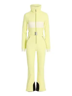 Cordova Fora Belted Stretchshell Ski Suit Chartreuse