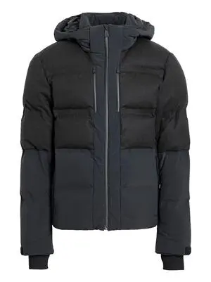 Aztech Mountain Quilted Wool-blend Twill Ski Jacket - Dark Gray
