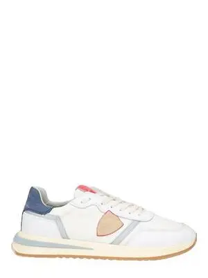 Philippe Model Leather And Textile Sneakers - White