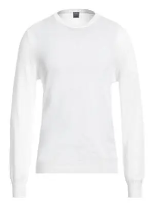 Fedeli Cotton Sweater - White