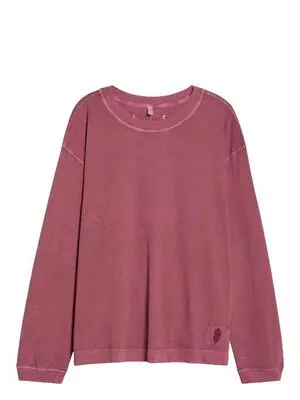 Free People FP Movement Hustle Layer Knit Top Brick