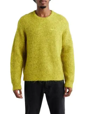 Obey Dexter Relaxed Sweater - Chartreuse