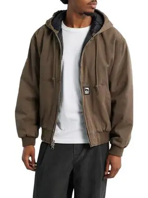 OBEY Cotton Hooded Jacket