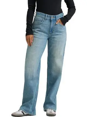 LEEM Rider™ Loose Mid-rise Straight Leg Jeans - Shallow End