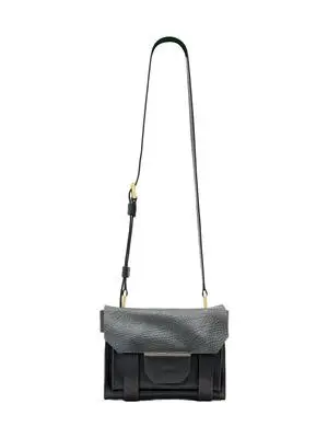 ALLSAINTS Mini Ursa Leather Crossbody Bag - Black