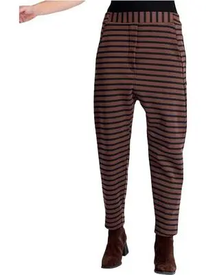 Alembika Striped Harem Pants - Stripes