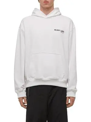 Helmut Lang Ski Map Graphic Hoodie - White