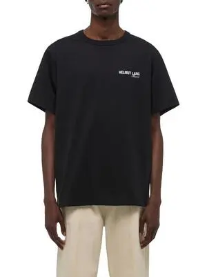 Helmut Lang Ski Map Graphic T-shirt - Black