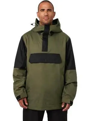 MOBILE WARMING Denali Anorak Heated Waterproof Snow Jacket - Olive