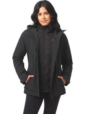 MOBILE WARMING Trilogy 3-in-1 Heated Waterproof Jacket - Black