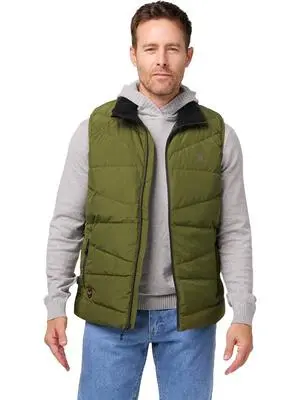 MOBILE WARMING Crest Heated Vest - Olive Green