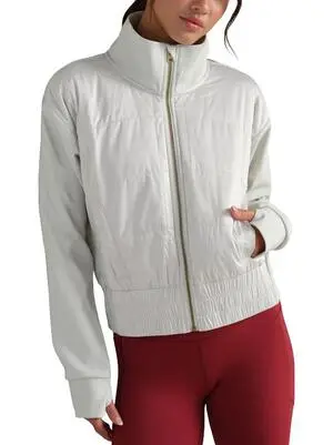 RHONE Chalet Quilted Water Repellent Jacket - Salt