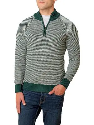 HOPE & HENRY Organic Half-Zip Pullover Sweater