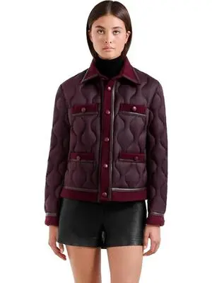 Rudsak Jolie Quilted Down Jacket - Bordeaux