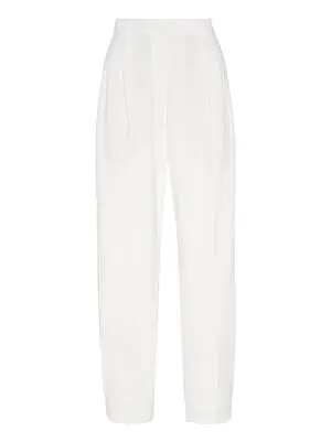 Brunello Cucinelli Sartorial Baggy Trousers - White