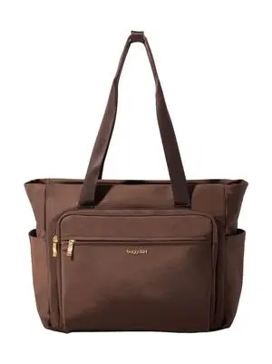 BAGGALLINI Nolita Laptop Tote Bag - Ganache Twill