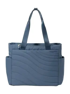 BAGGALLINI Set Wave Large Tote Bag Mist Wave Puff