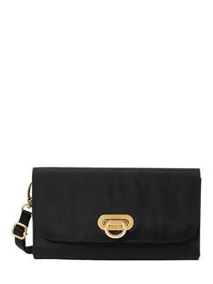 BAGGALLINI Coastal Flip Lock Rfid Phone Wallet Crossbody Bag - Black W/gold Hardware