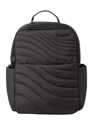 BAGGALLINI Set Wave Backpack - Black Wave Puff