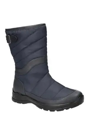 BELLA VITA Quilted Waterproof Boots Navy