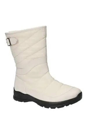 BELLA VITA Quilted Waterproof Boots Winter White
