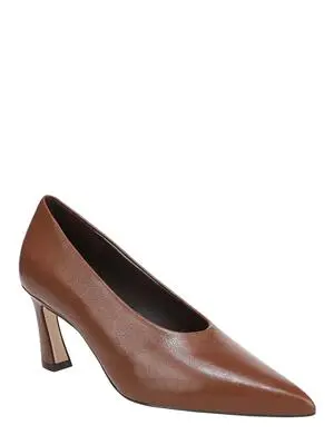 27 EDIT NATURALIZER Emery Pointed Toe Pump Caramel Brown
