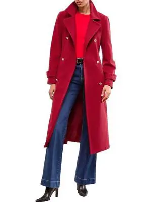 LIPSY Belted Double Breasted Coat