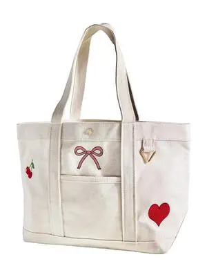 Baublebar Motif Tote Bag - Neutral