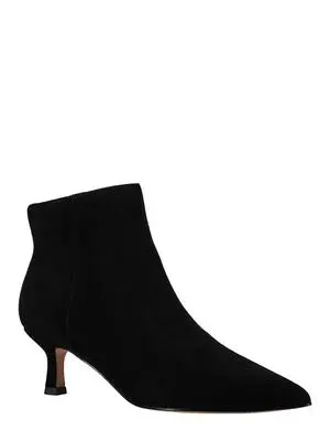 PELLE MODA Kiesa Pointed Toe Kitten Heel Bootie