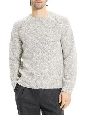 THEORY Soft Twist Wool Blend Crewneck Sweater