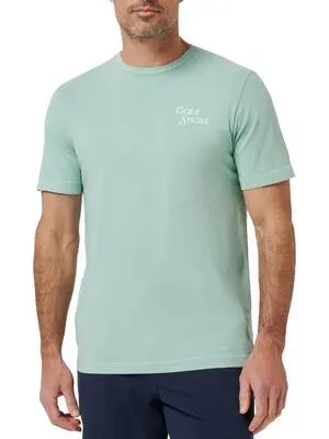 Travis Mathew Golf Sucks Graphic T-shirt - Wasabi