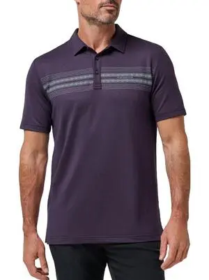 Travis Mathew Featherweight Polo - Purple Velvet
