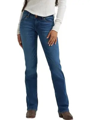 Wrangler Low Rise Bootcut Jeans - Canyon Creast