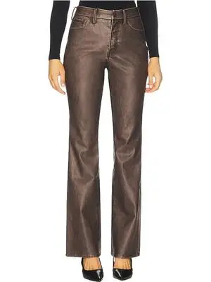 Good American Good Classic Bootcut Faux Leather Pants - Vamp001