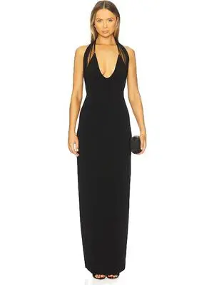 LOVERS AND FRIENDS Ajia Gown - Black