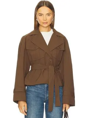 LAMARQUE Quinn Trenchcoat - Brown