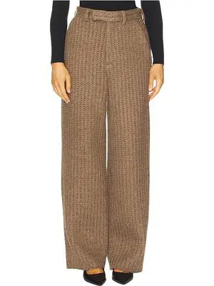 Giuseppe Di Morabito Waffle Knit Pant - Brown