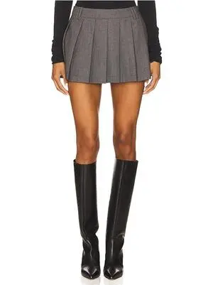 NIA Fennel Skort - Charcoal