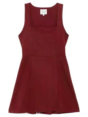 REFORMATION Rai Knit Mini Dress - Red