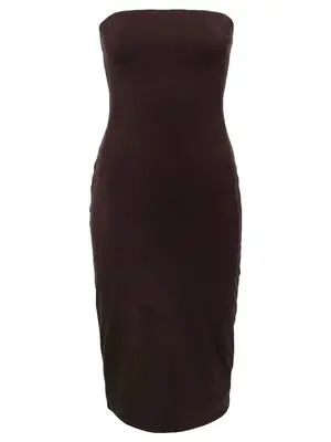 REFORMATION Etta Knit Dress - Brown