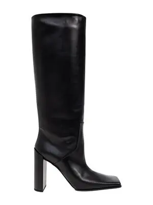 Alaïa Leather Knee-high Boots - Black
