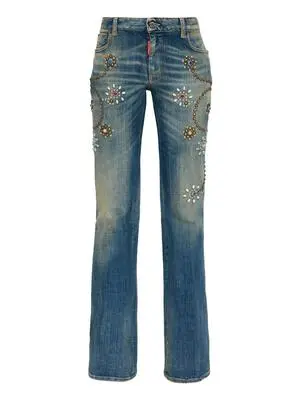 Dsquared2 Flare Jeans - Blue