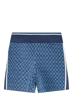 The Upside Lumiere Printed Shorts - Blue
