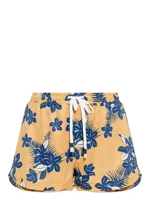 The Upside Aruba Printed Shorts - Yellow