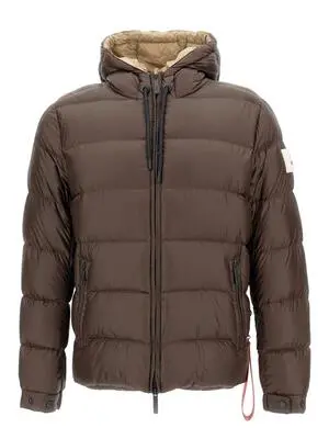 AFTER/LABEL Down Puffer Jacket - Brown