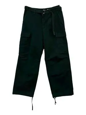 Sacai X Carhartt Wip Belted Cargo Pants - Green