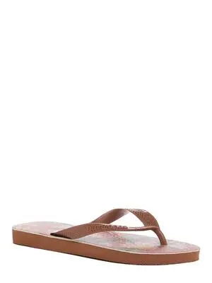 Havaianas Farm Delicate Flowers Flip Flops - Rust